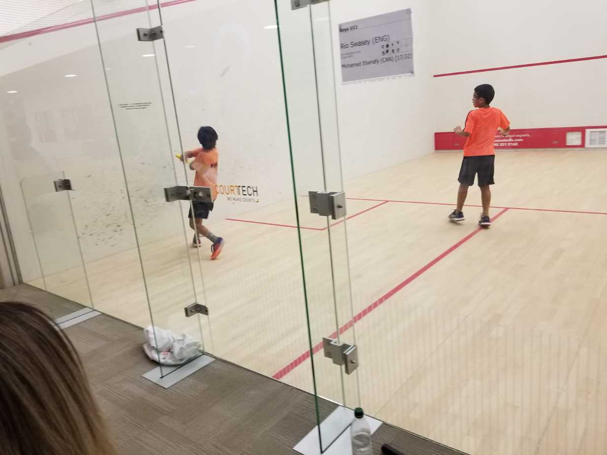 Momo British Junior Open Trip Report – Edmonton Squash Club